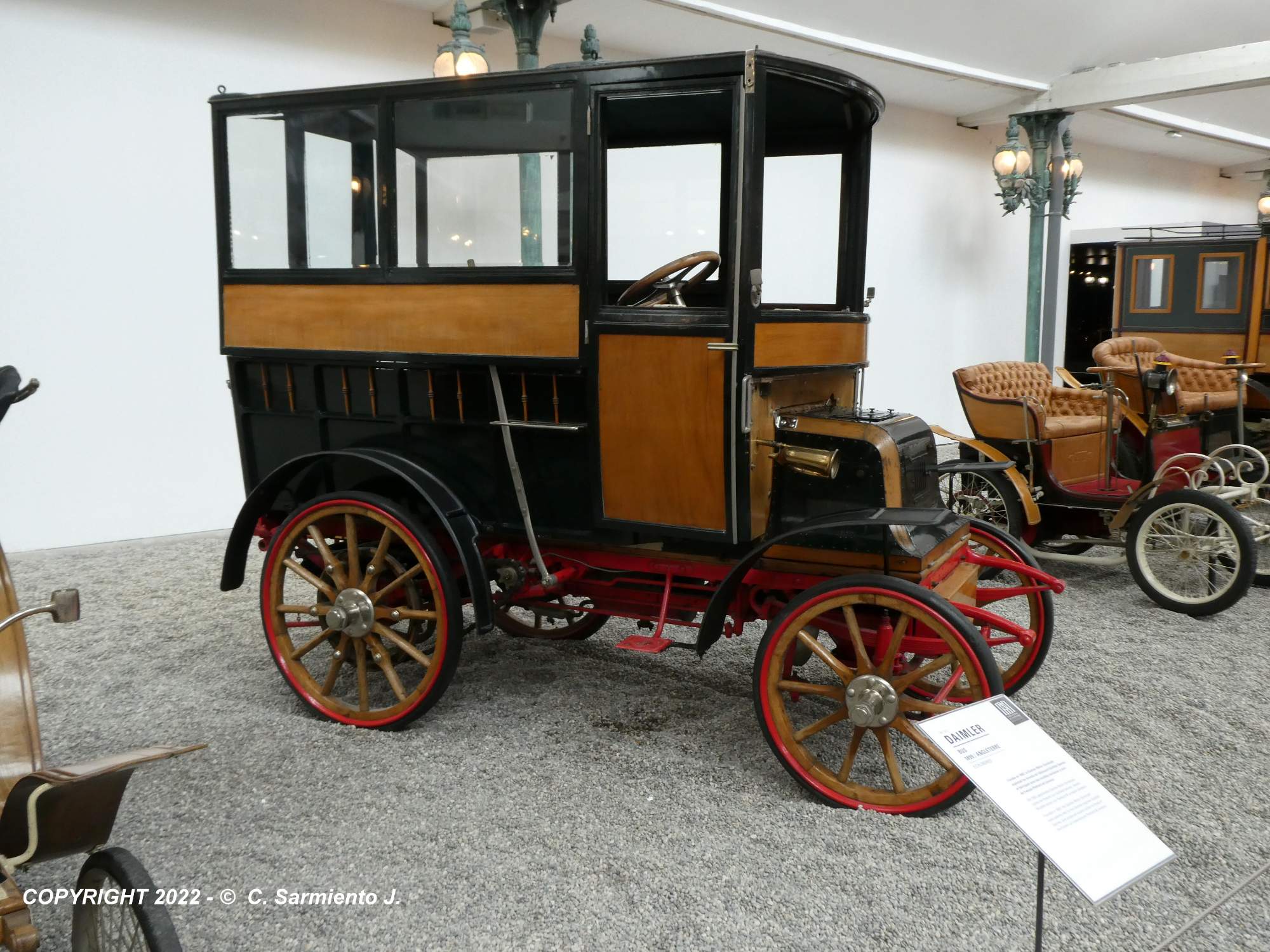 Solve FRANCE - Mulhouse - Musée de l'Automobile - Daimler Bus 1899 ...
