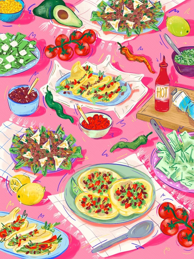 Solve Taco Tuesday jigsaw puzzle online with 192 pieces
