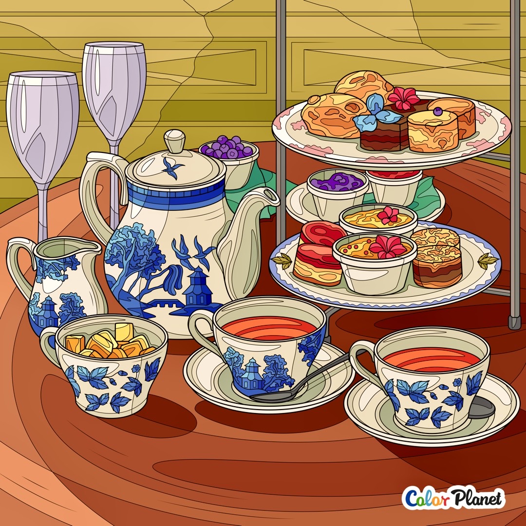 Solve Welcome to Tea jigsaw puzzle online with 144 pieces