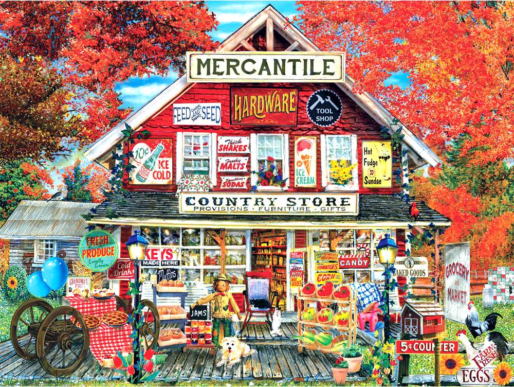 Solve general store jigsaw puzzle online with 208 pieces