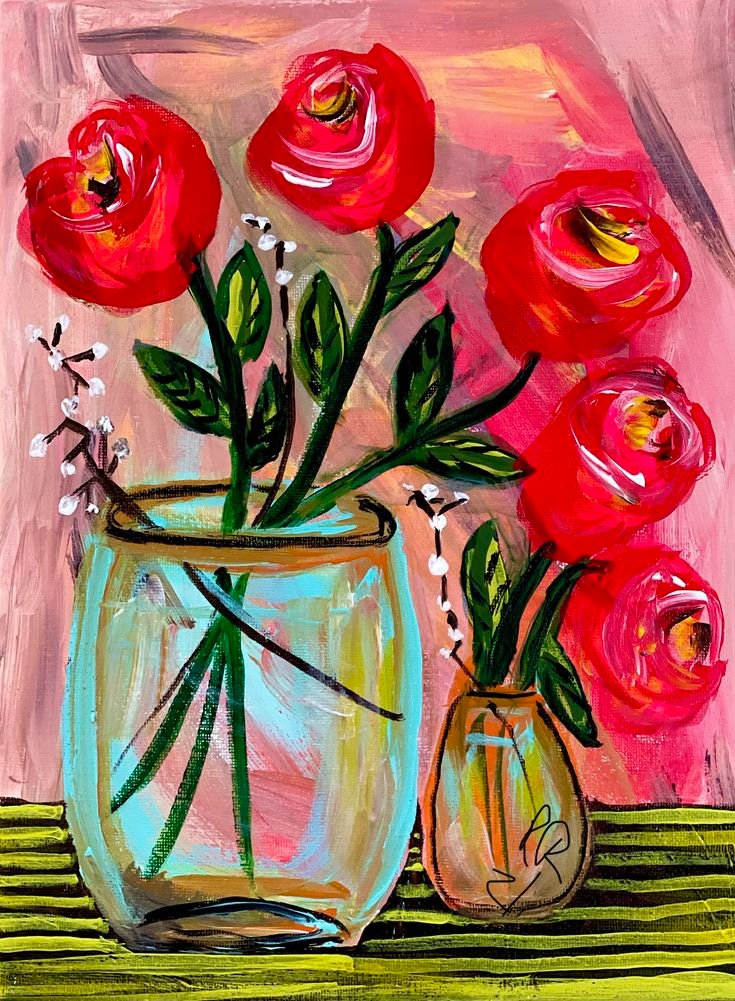 Solve by Ruby Rudi - Fresh Flowers #2 jigsaw puzzle online with 63 pieces
