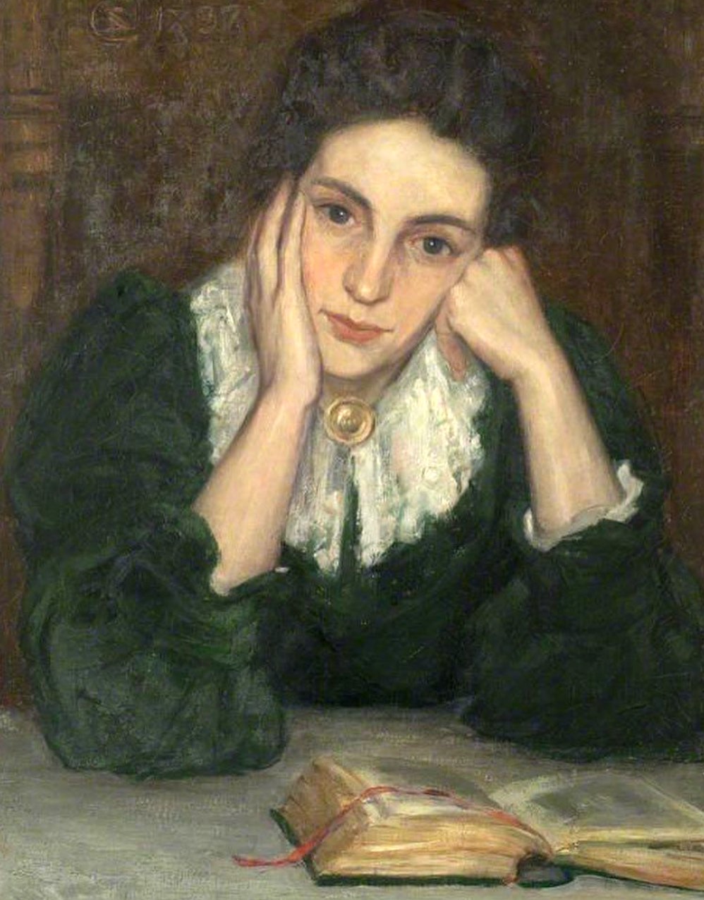 Solve Stewart Carmichael (Scottish, 1867–1950), The Artist's Wife ...