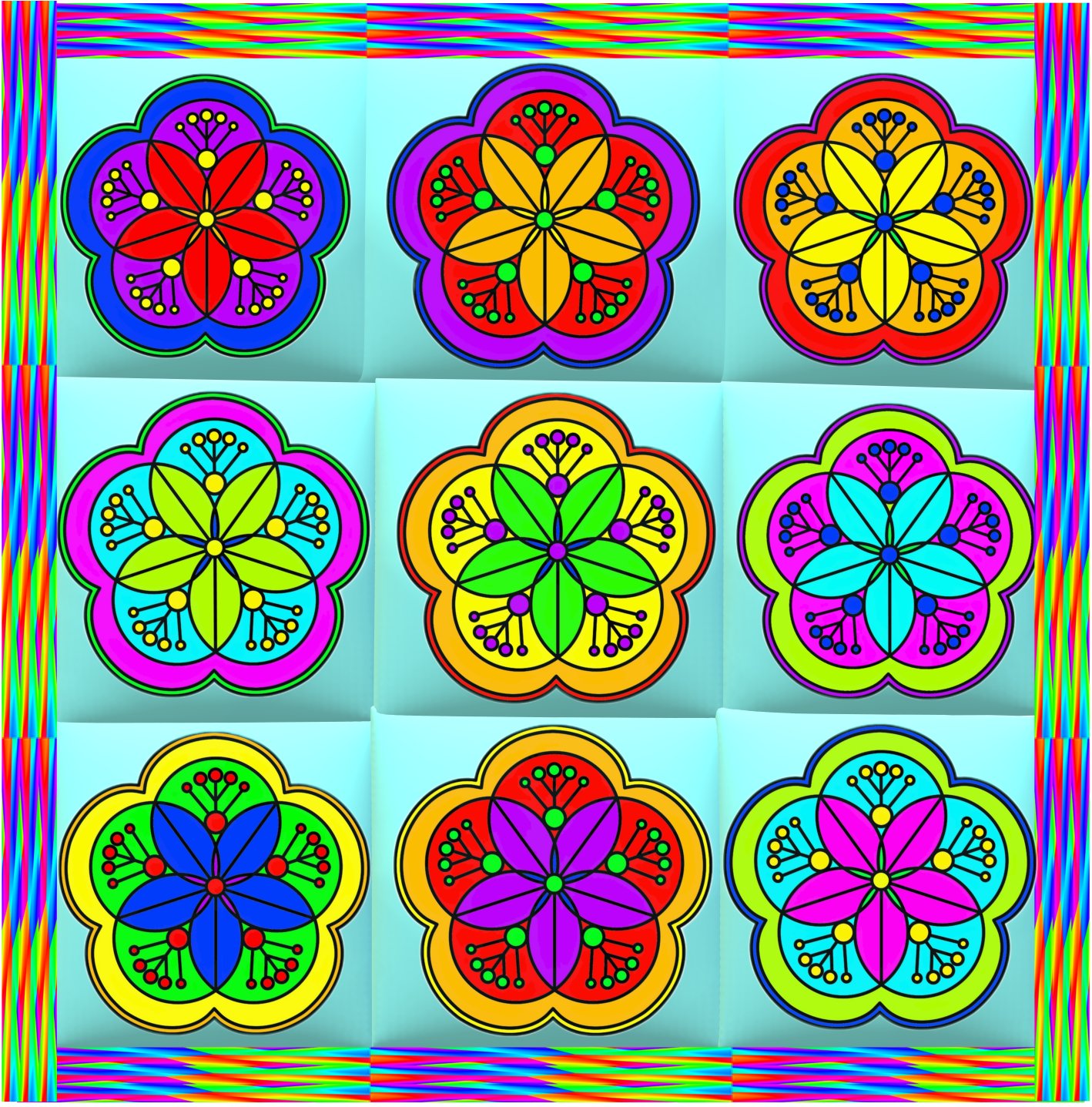 Jigsaw Puzzle | 196 pieces | 3d Scatter Pillows Turquoise - resize to ...