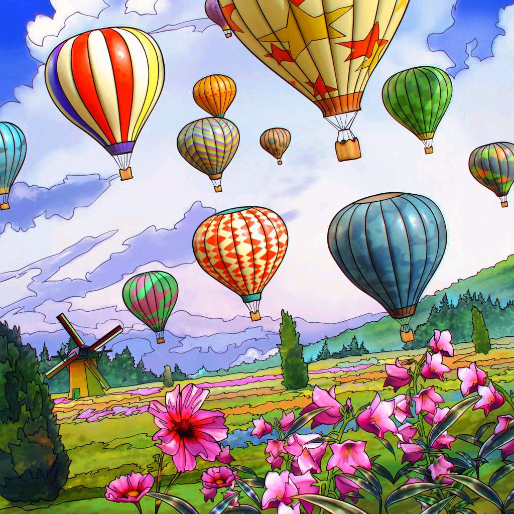 Solve Come Fly With Us jigsaw puzzle online with 64 pieces