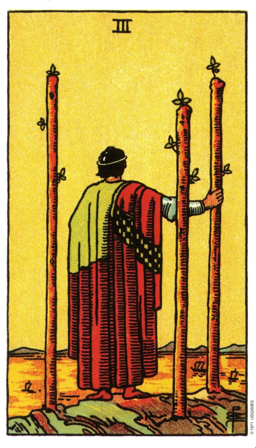 Solve Tarot ~~ 3 December jigsaw puzzle online with 45 pieces