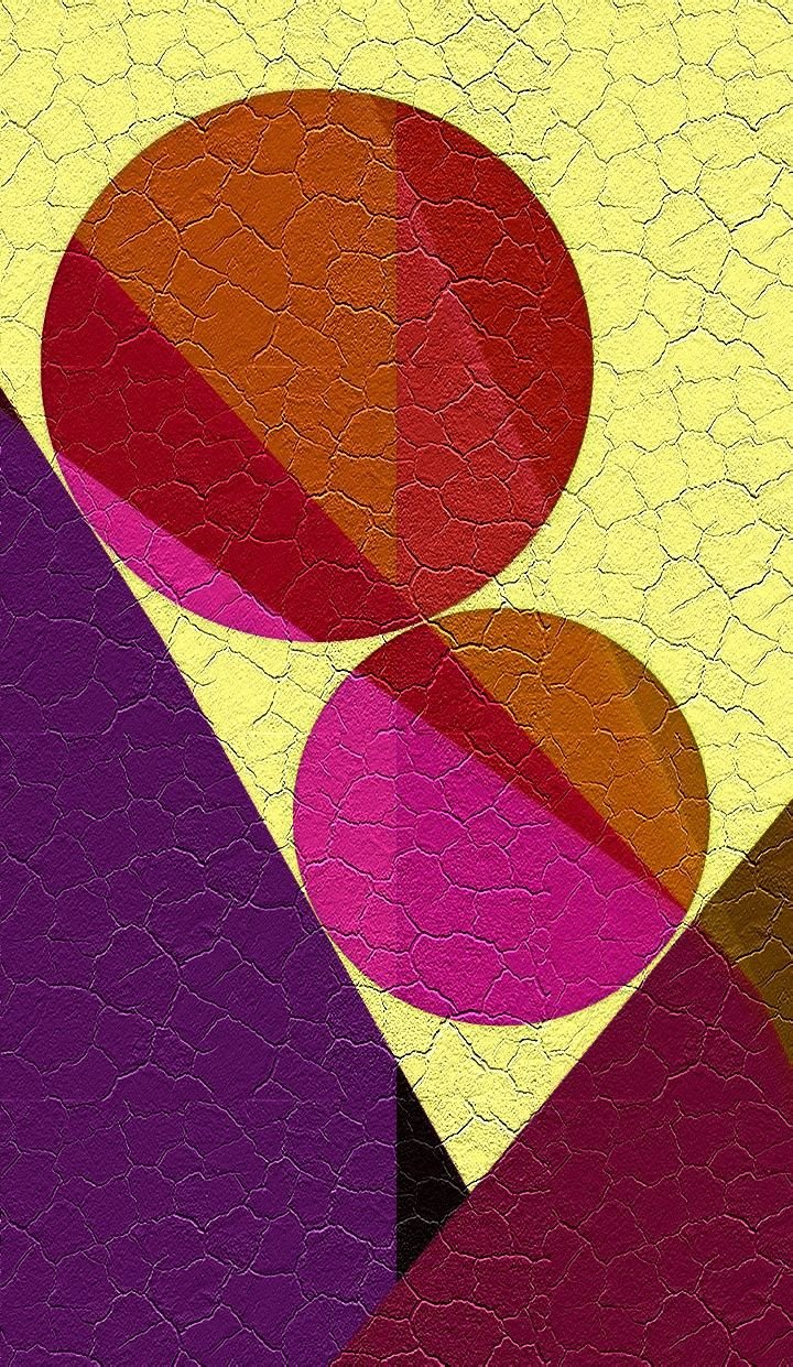 Solve Geometry canvas jigsaw puzzle online with 120 pieces