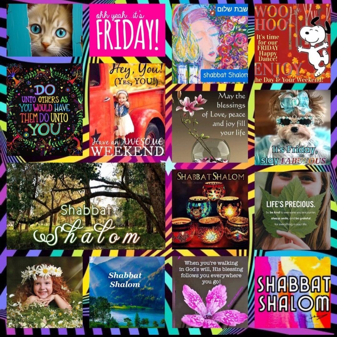 Solve FRIDAY GREETINGS jigsaw puzzle online with 81 pieces