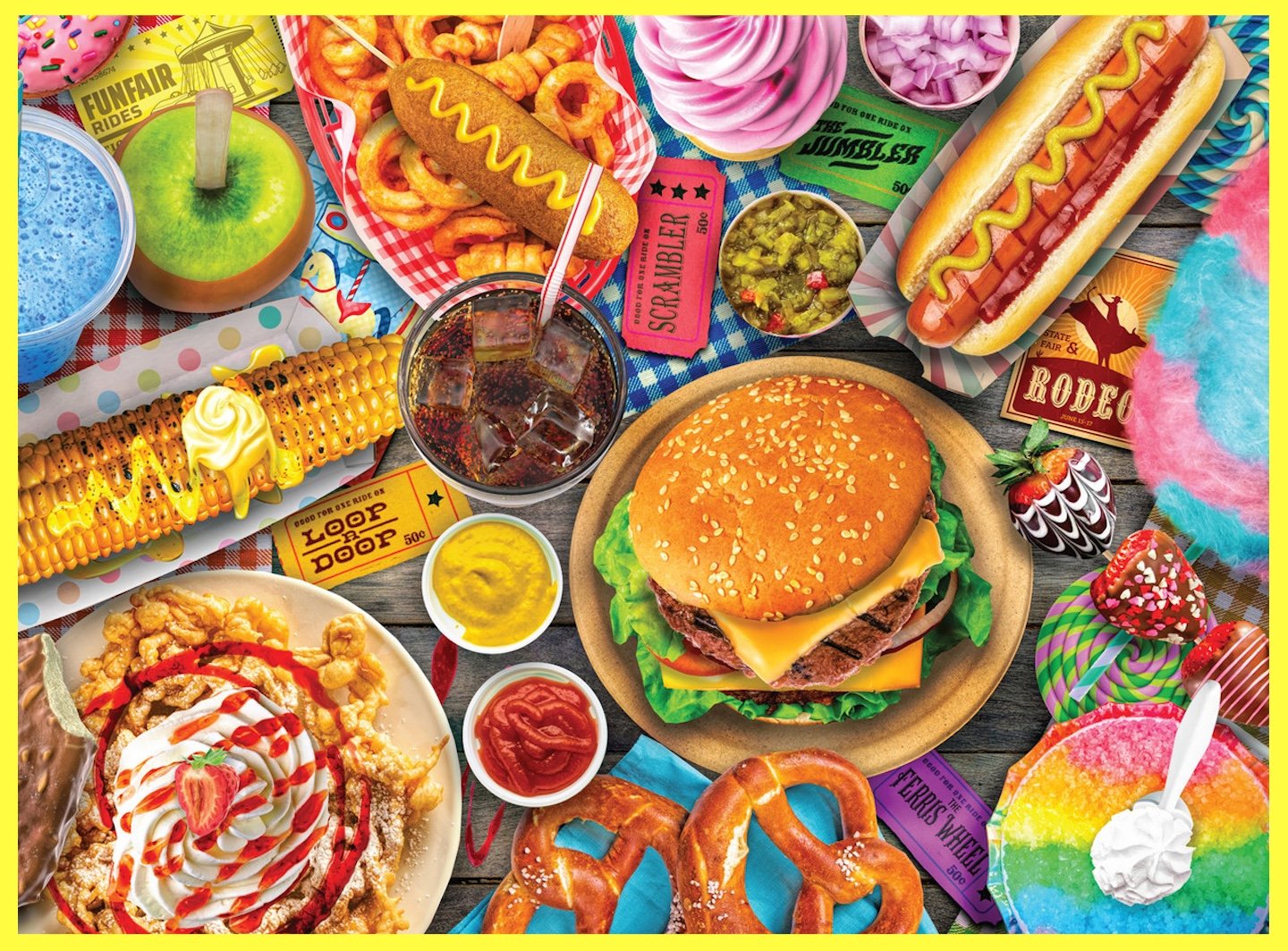 Solve Cheeseburger Paradise jigsaw puzzle online with 352 pieces