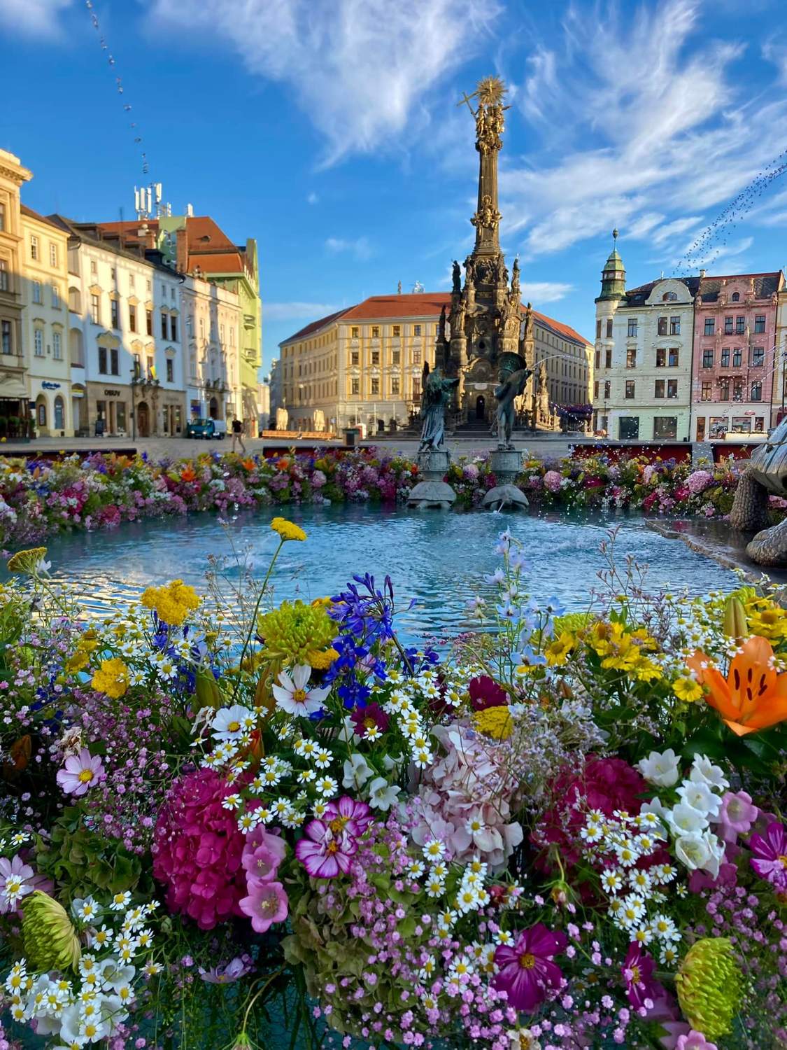 Solve Letní Olomouc - Summer in Olomouc, Czech Republic jigsaw puzzle ...