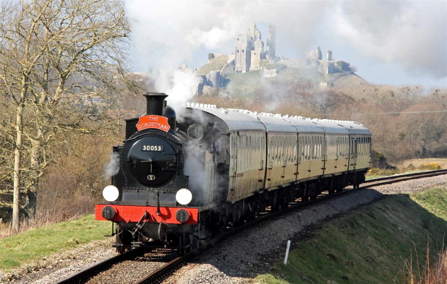 Solve LSWR M7 Class 0-4-4T 30053. jigsaw puzzle online with 77 pieces