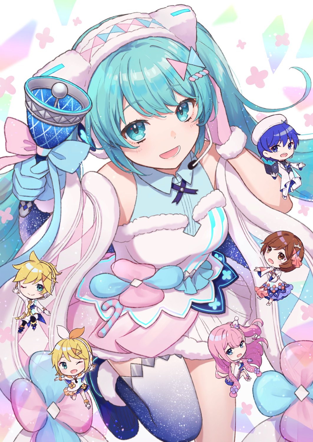 Solve VOCALOID.full.3463573 jigsaw puzzle online with 600 pieces