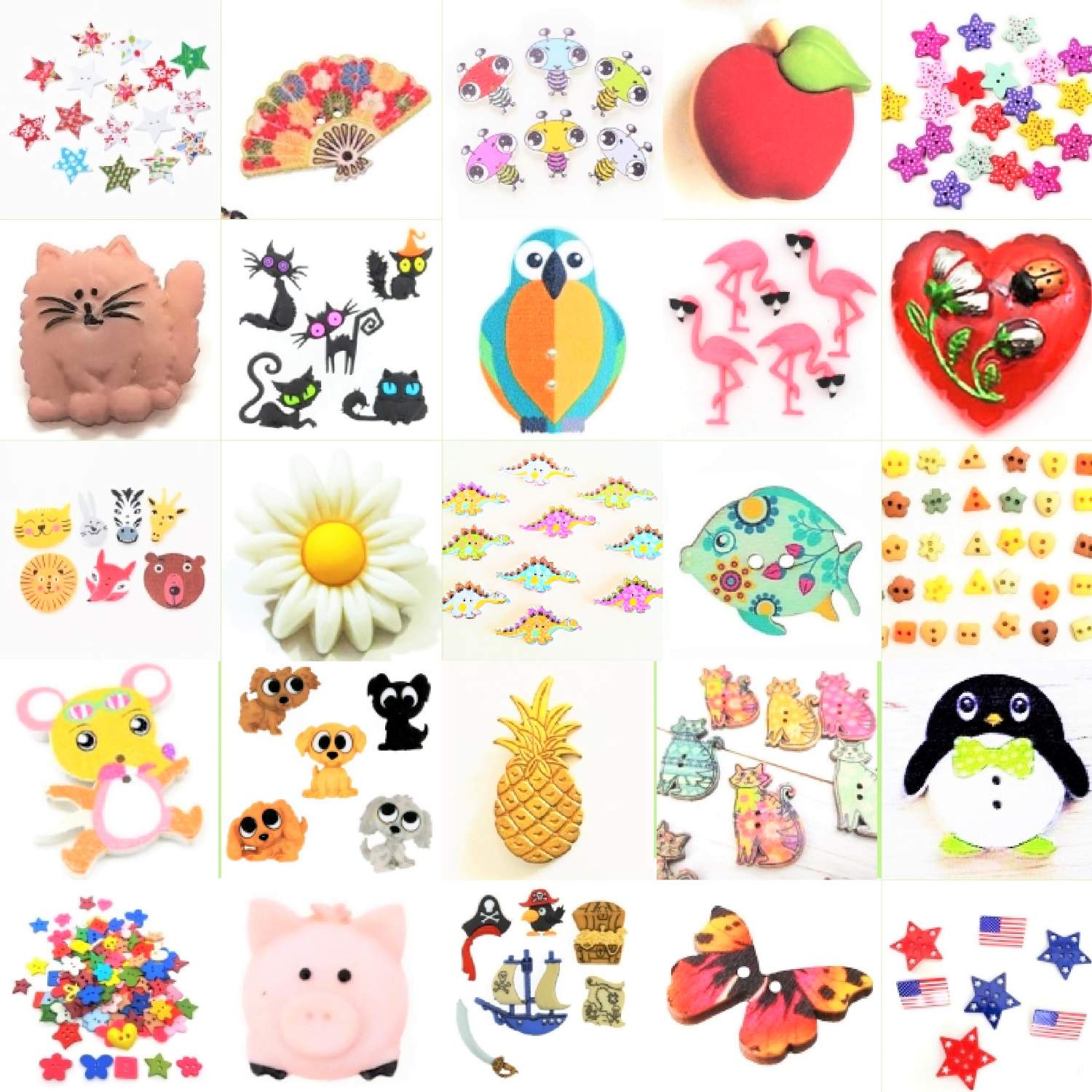 Solve BUTTON SHAPES jigsaw puzzle online with 144 pieces