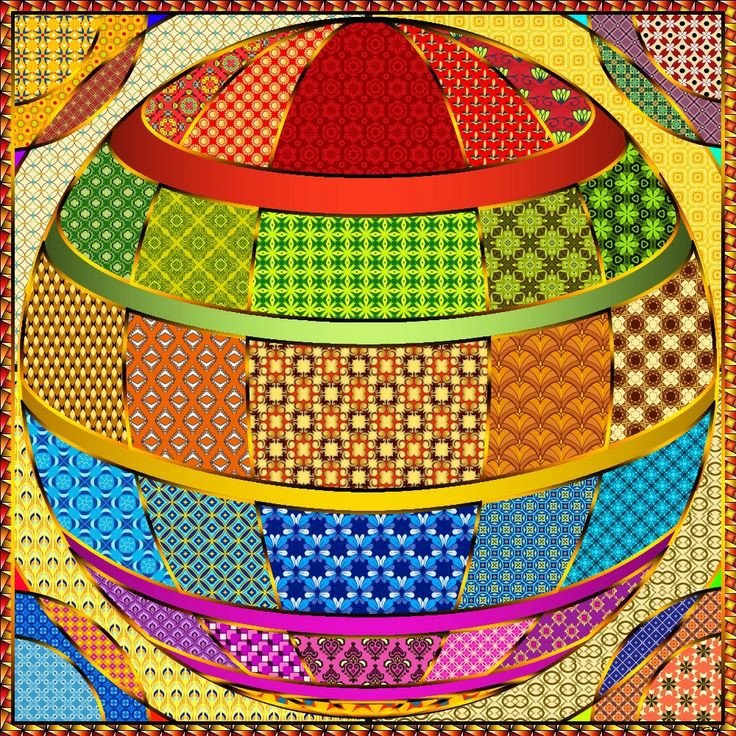 Solve Colourful World jigsaw puzzle online with 81 pieces