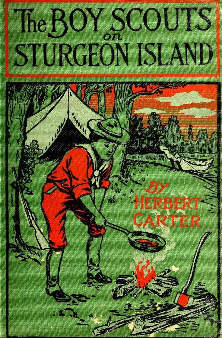 Solve On Sturgeon Island Book Cover jigsaw puzzle online with 96 pieces