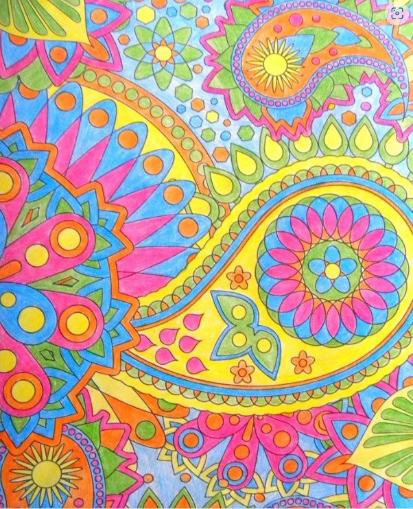 Solve paisley jigsaw puzzle online with 120 pieces