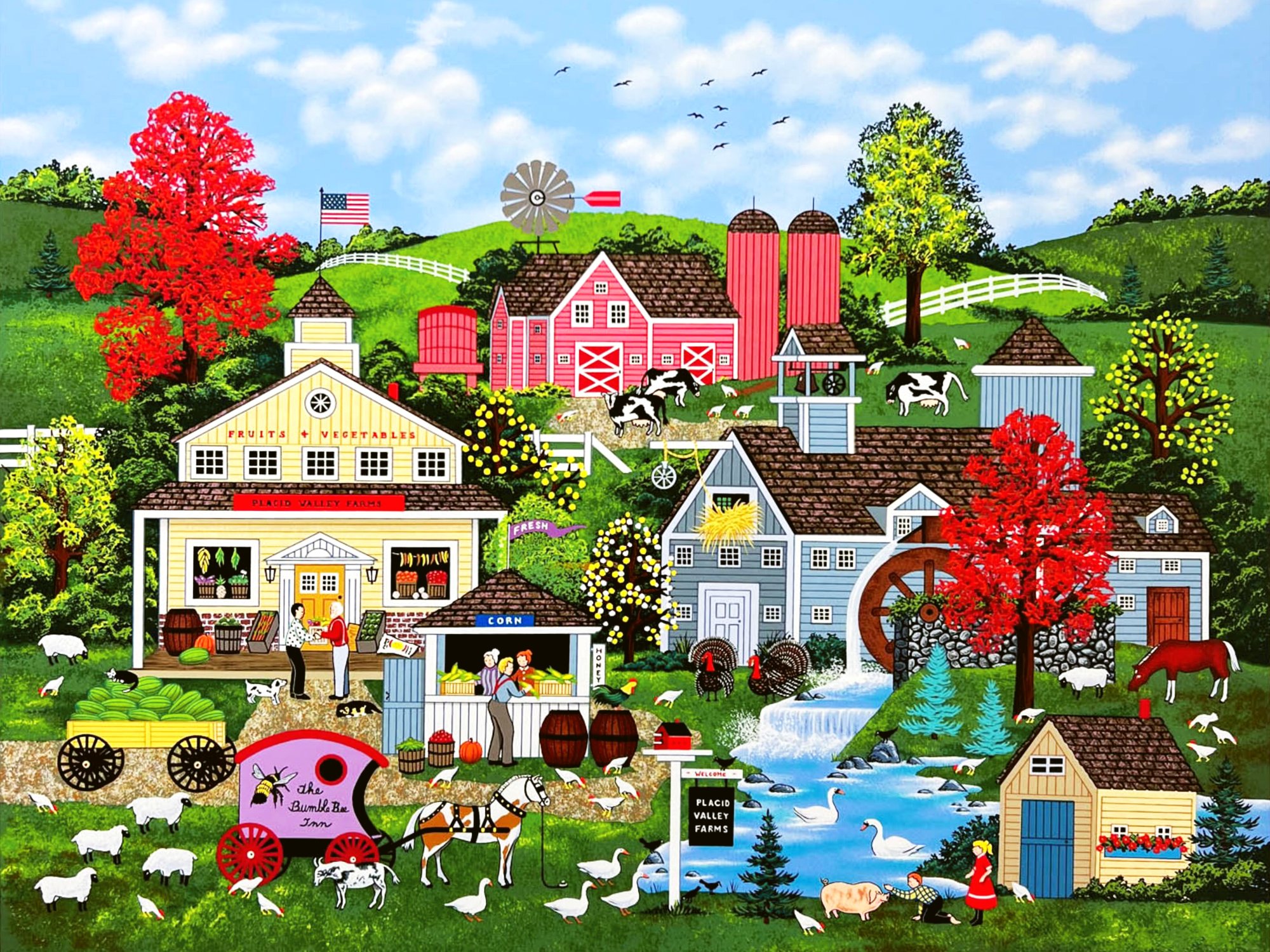 Solve Sweet Corn and Summer Dreams jigsaw puzzle online with 352 pieces