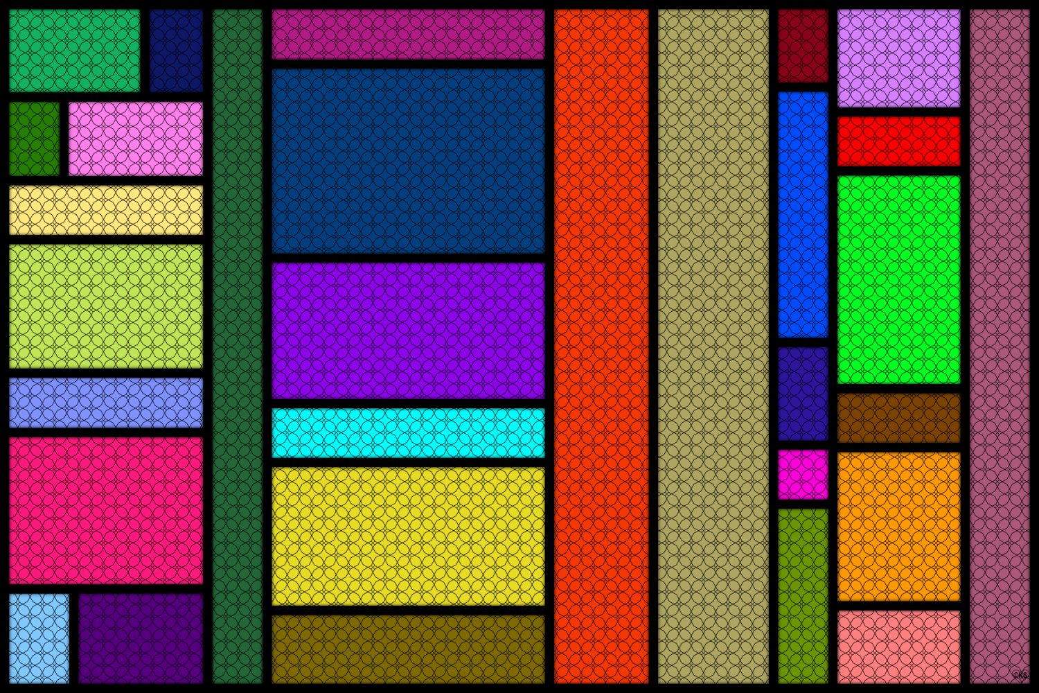 Solve Random Rectangles!! ~ T jigsaw puzzle online with 12 pieces