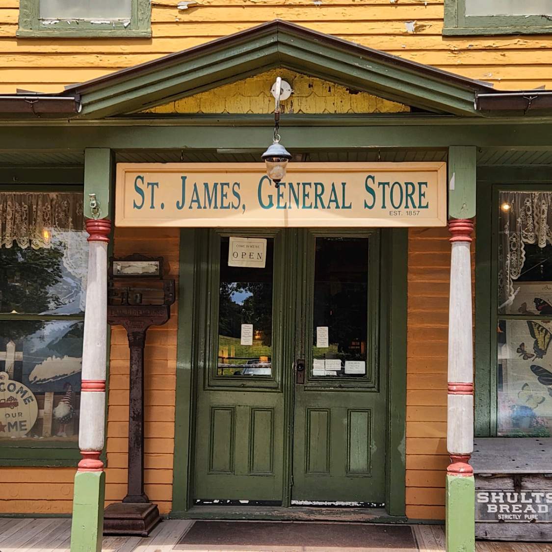 Solve St James General Store jigsaw puzzle online with 36 pieces