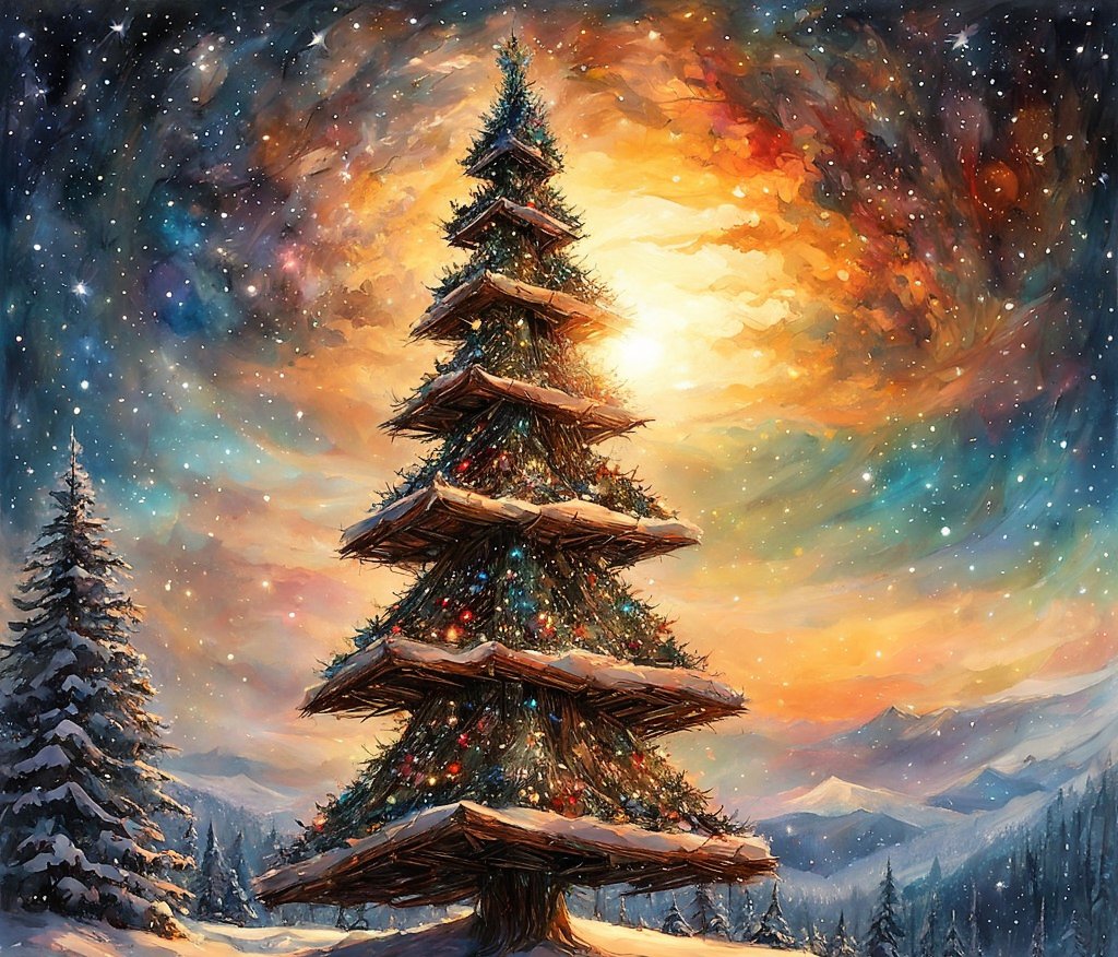 Solve Christmas Tree jigsaw puzzle online with 255 pieces