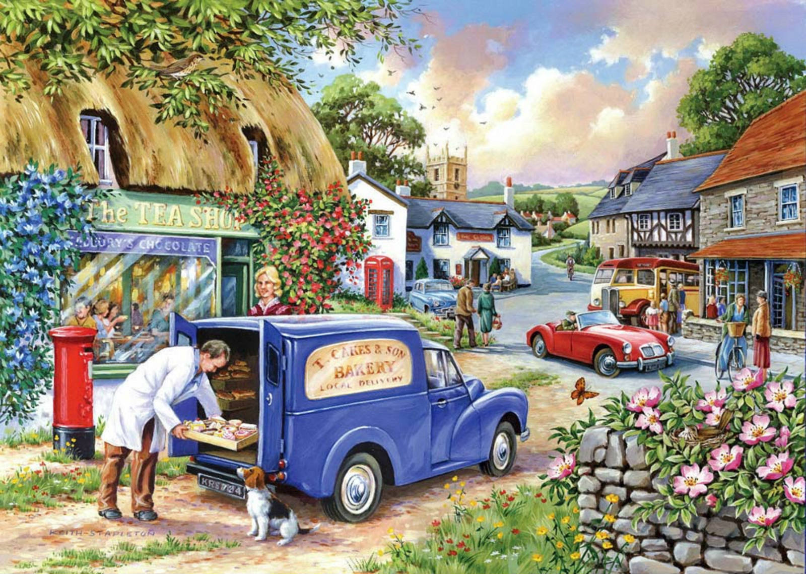 Solve Artist Keith Stapleton2 jigsaw puzzle online with 494 pieces