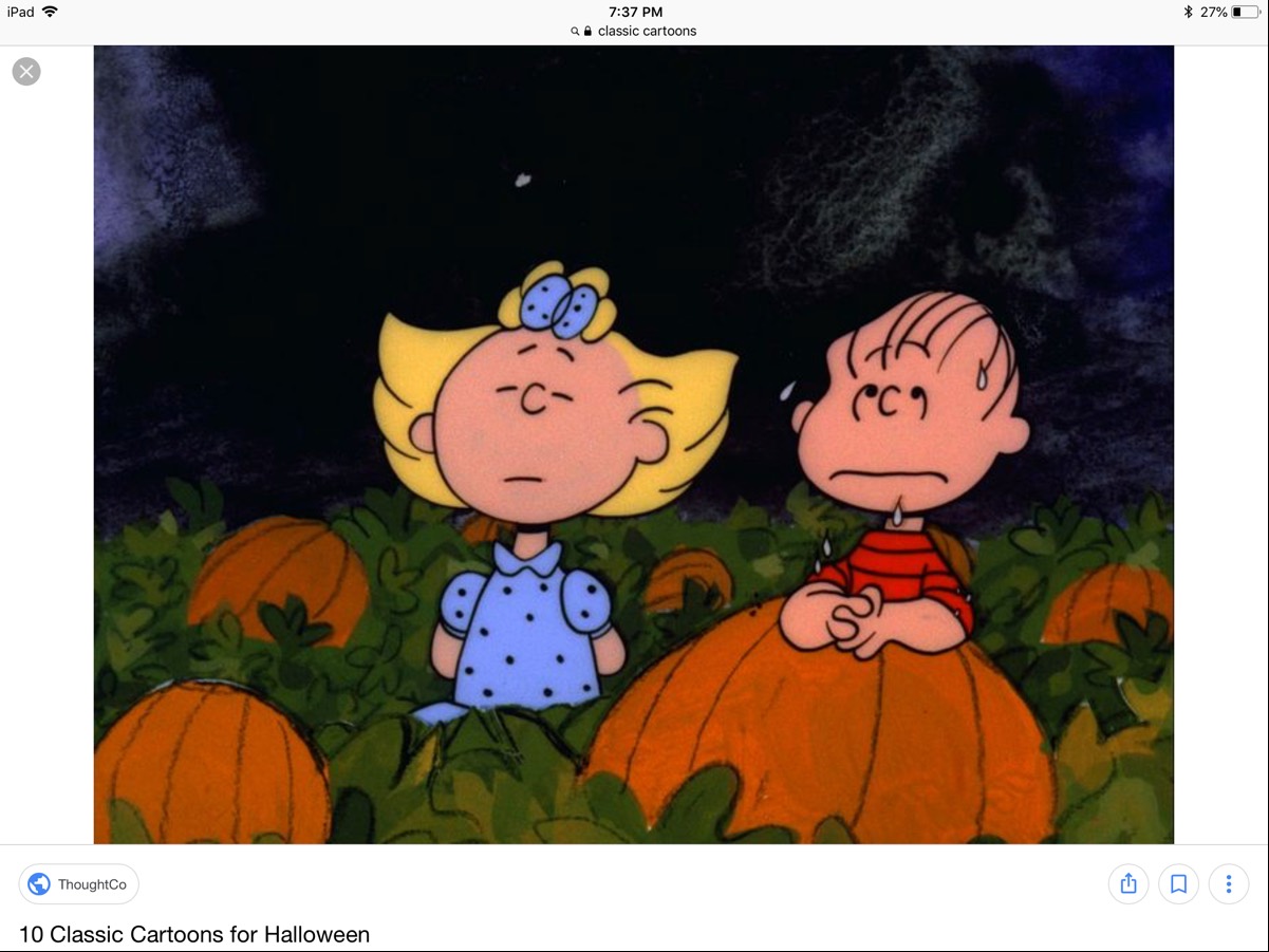 Solve Sally & Linus jigsaw puzzle online with 108 pieces