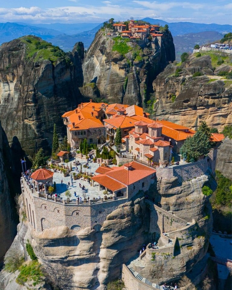 Solve The Holy Trinity Monastery (Meteors, Greece) jigsaw puzzle online ...