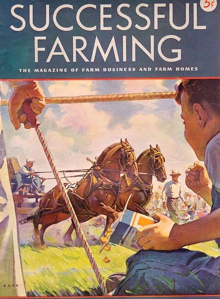 Solve Vintage Magazine Cover - Successful Farming, 1937 jigsaw puzzle ...