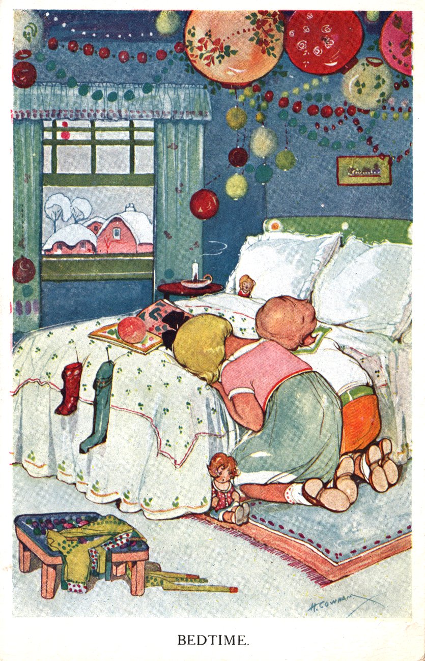 Solve Bedtime by Hilda Gertrude Cowham (English, 1873–1964) jigsaw ...