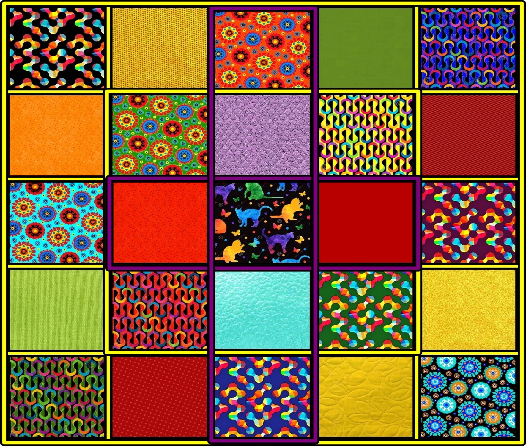 Solve Silly Little Cats (W) jigsaw puzzle online with 252 pieces