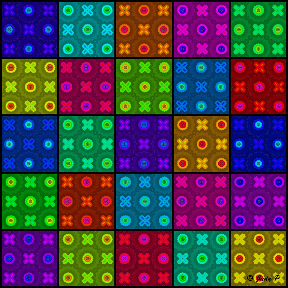 Solve Tic Tac Toe (XL) jigsaw puzzle online with 400 pieces