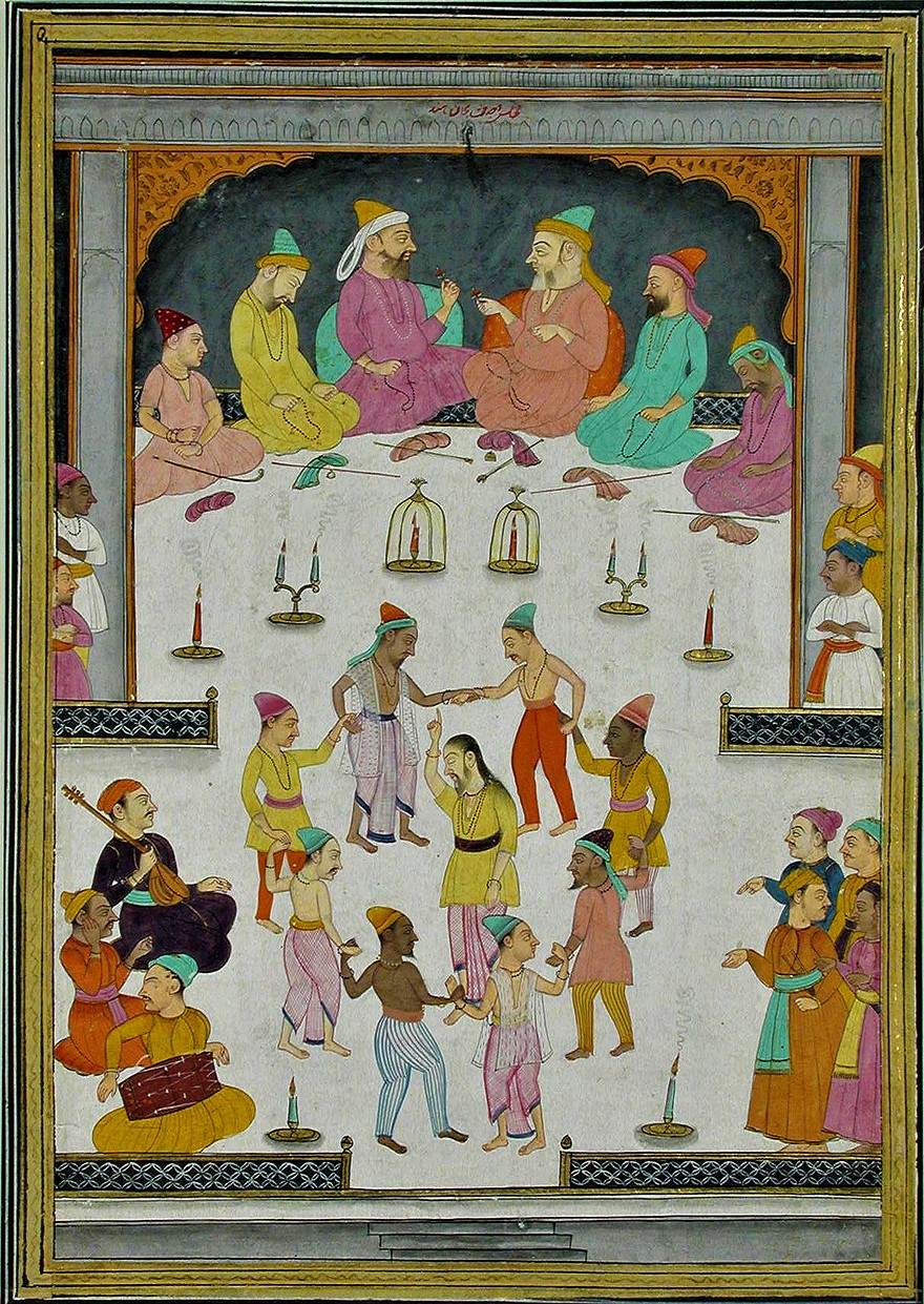 Solve Title: Gathering of Sufi Shaikhs of Indian (originally "Ecstatic ...