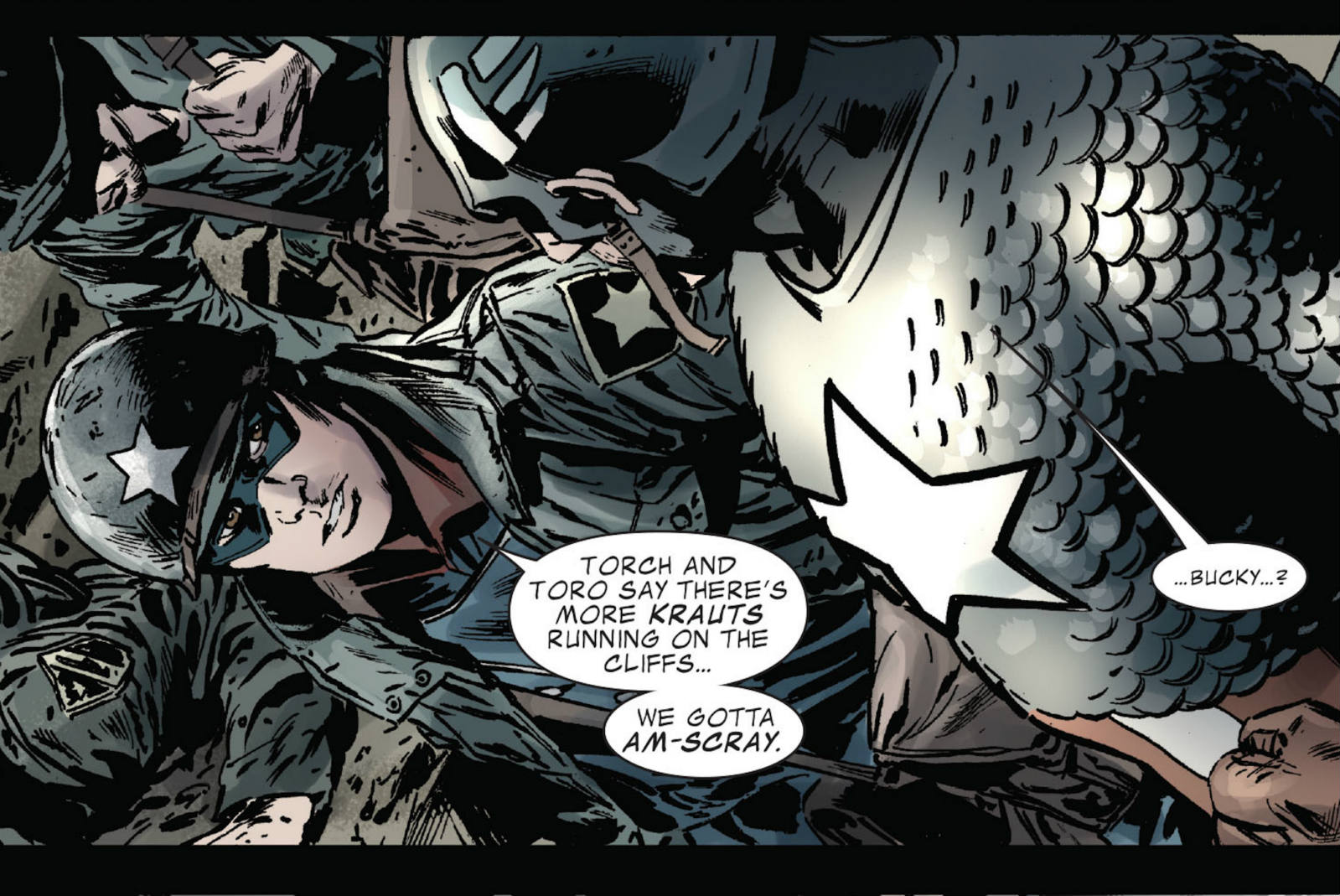 Solve Some art from the "Captain America: Reborn" miniseries jigsaw ...