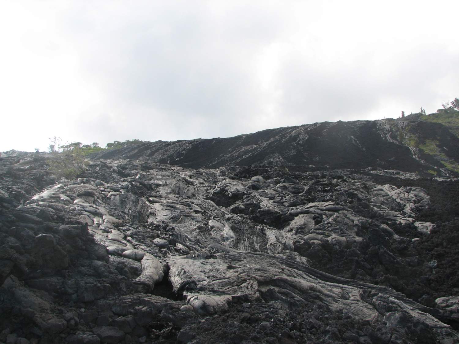 Solve DRIED LAVA FLOW jigsaw puzzle online with 63 pieces