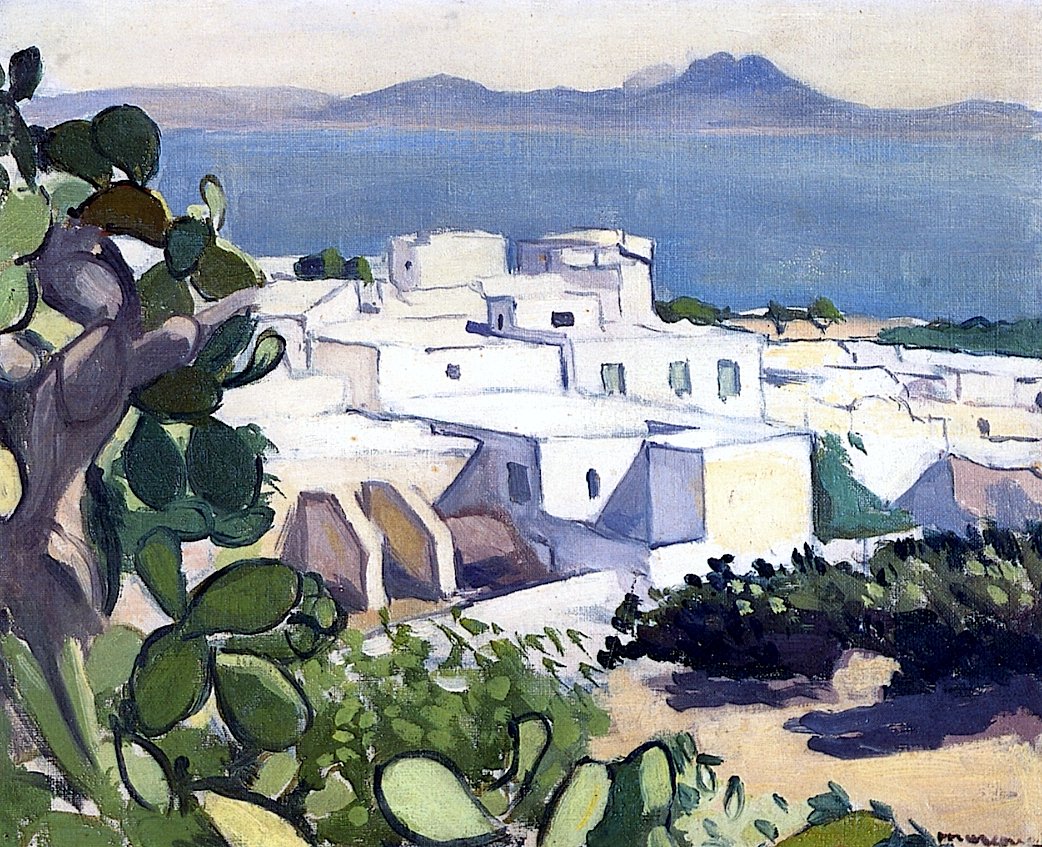 Solve Albert Marquet (French, 1875–1947) - Sidi Bou Said, with the Bay ...