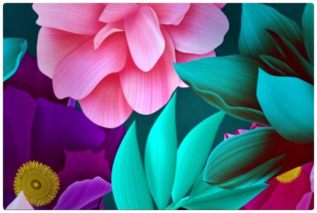 Solve CGI Flower Art jigsaw puzzle online with 204 pieces