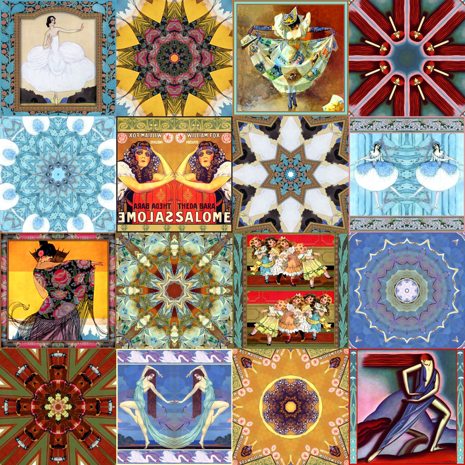 Solve Dancers 4 jigsaw puzzle online with 64 pieces