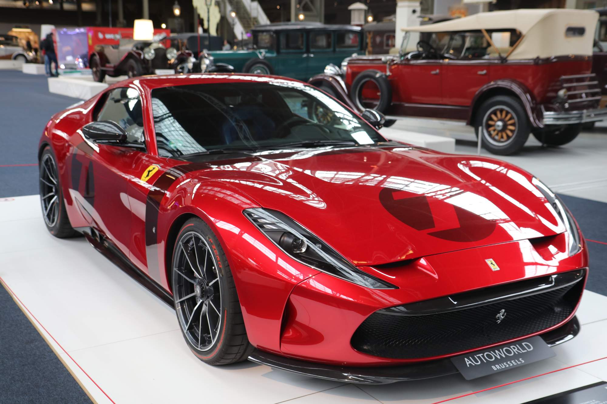 Solve Ferrari "Omologata" jigsaw puzzle online with 216 pieces