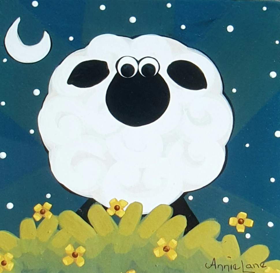 Solve I COUNT ONE SHEEP! jigsaw puzzle online with 36 pieces