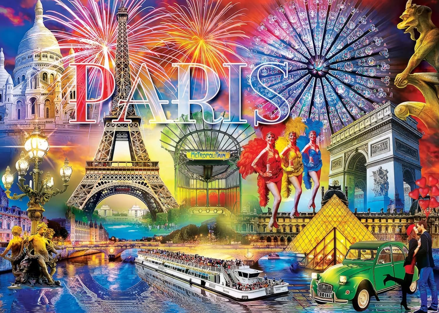 Solve Paris jigsaw puzzle online with 117 pieces