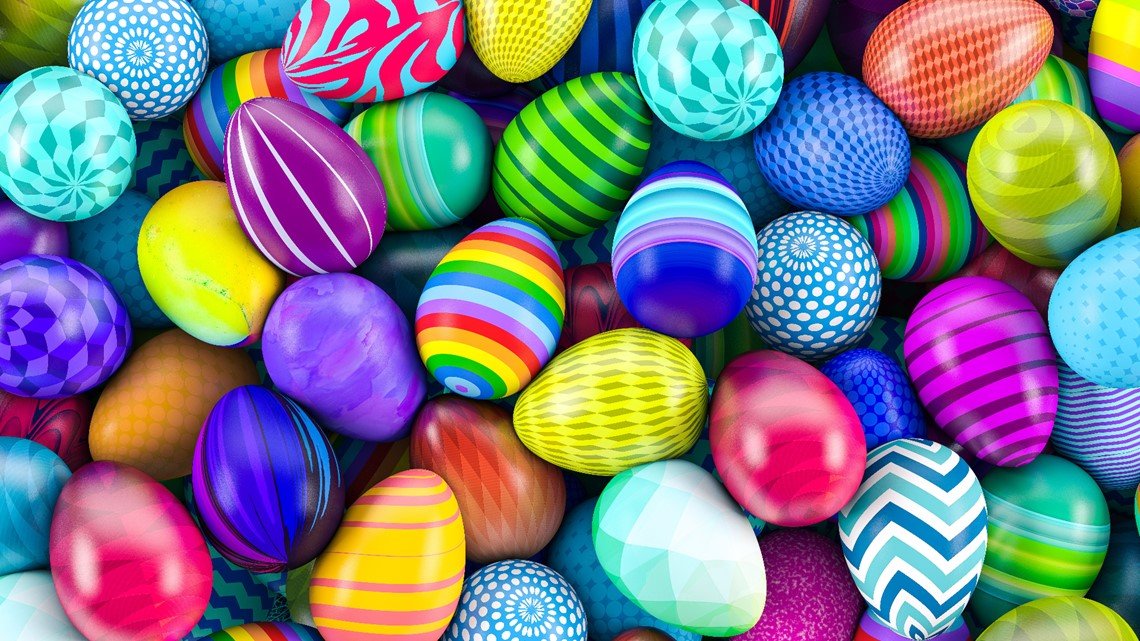 Solve Easter Eggs jigsaw puzzle online with 104 pieces