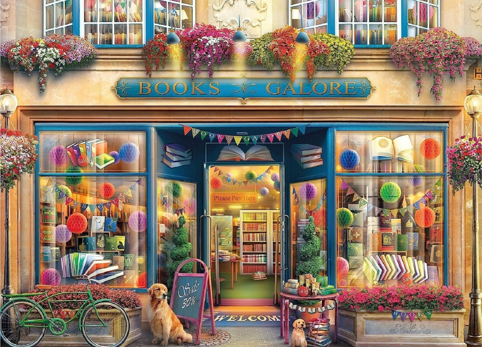 Solve Librairie jigsaw puzzle online with 540 pieces