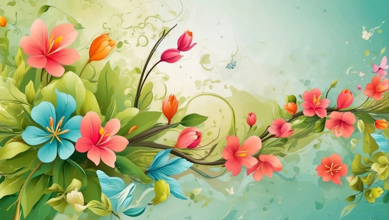 Solve Blossoms jigsaw puzzle online with 84 pieces