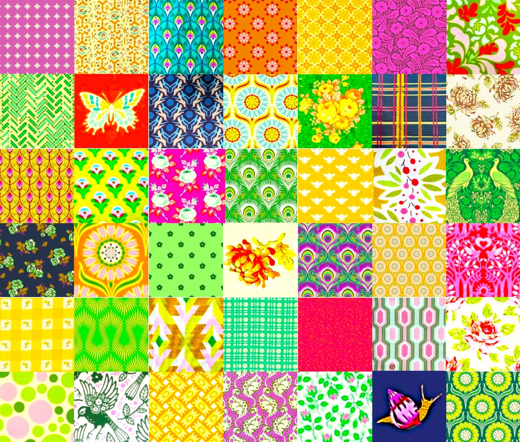 Solve PATCHWORK HEATHER BAILEY 5 jigsaw puzzle online with 143 pieces