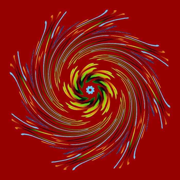 Solve Swirly jigsaw puzzle online with 16 pieces