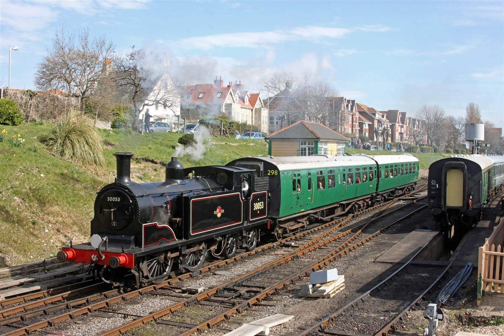 Solve LSWR M7 Class 0-4-4T 30053. jigsaw puzzle online with 117 pieces