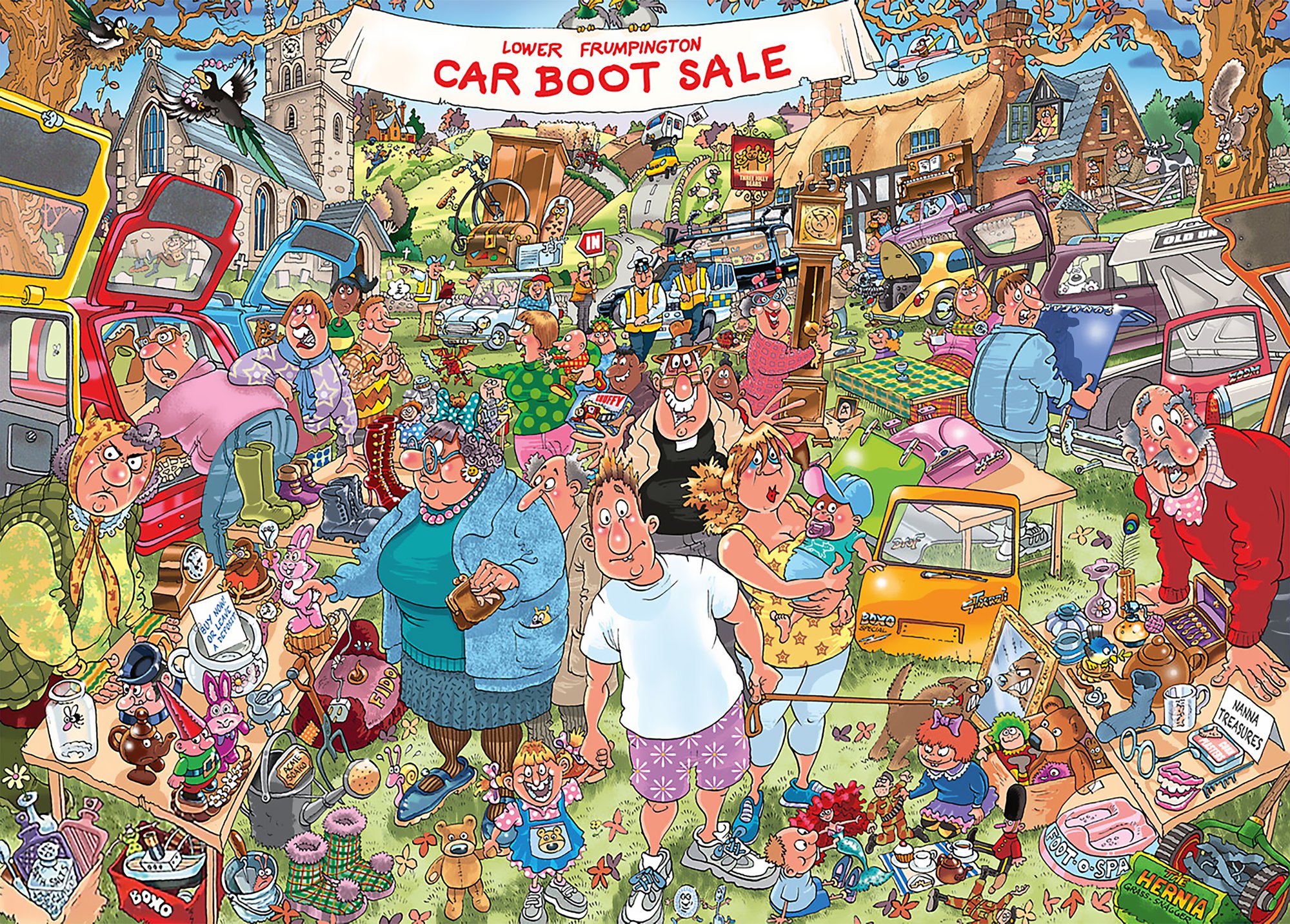 Solve Car Boot Capers! jigsaw puzzle online with 352 pieces