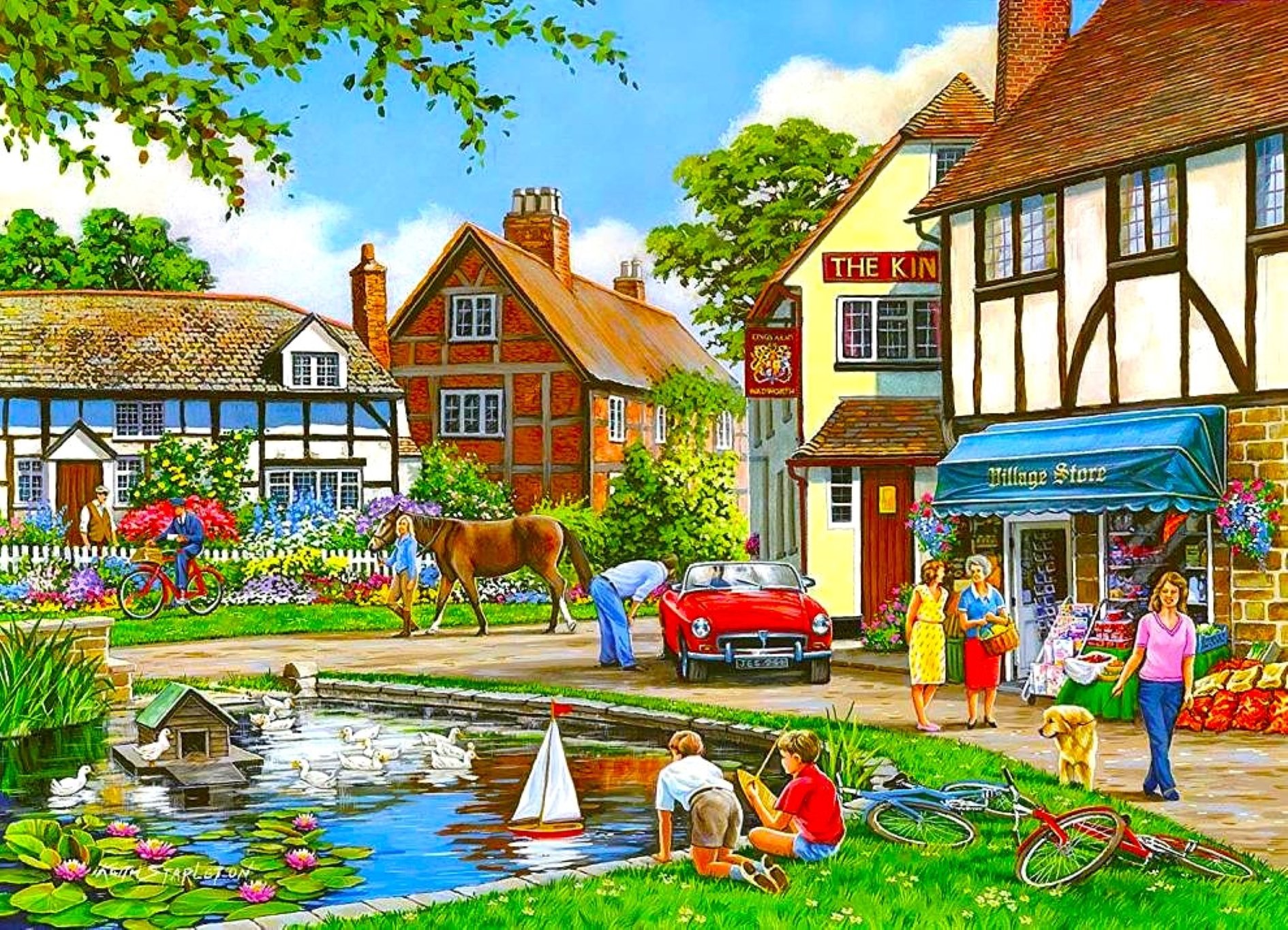Solve Summer jigsaw puzzle online with 140 pieces