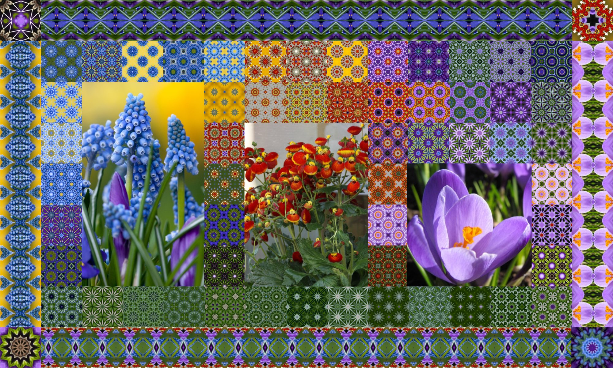 Solve 2025_30 vår blommor jigsaw puzzle online with 209 pieces