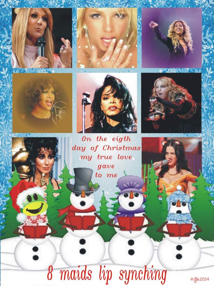 Solve "WHO AM I?" CHRISTMAS SPECIAL . . . On the eighth day of ...