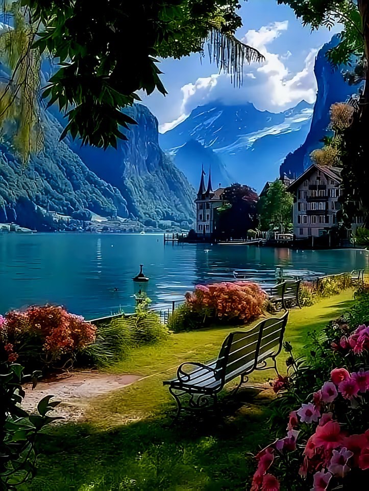 Solve Scenery jigsaw puzzle online with 48 pieces